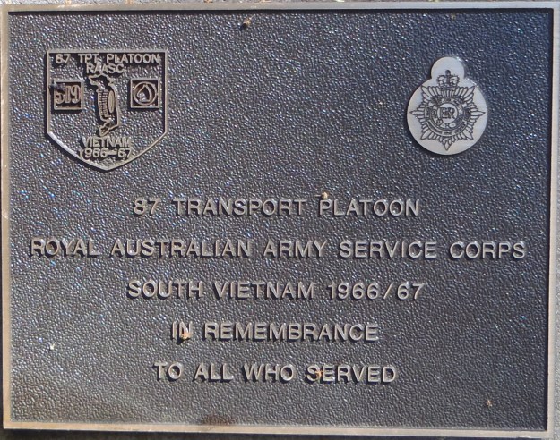Memorial Plaques | 87transportplatoon